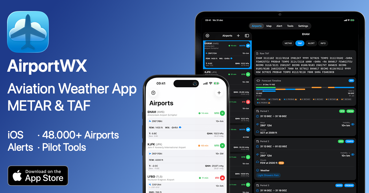 AirportWX - Aviation Weather App